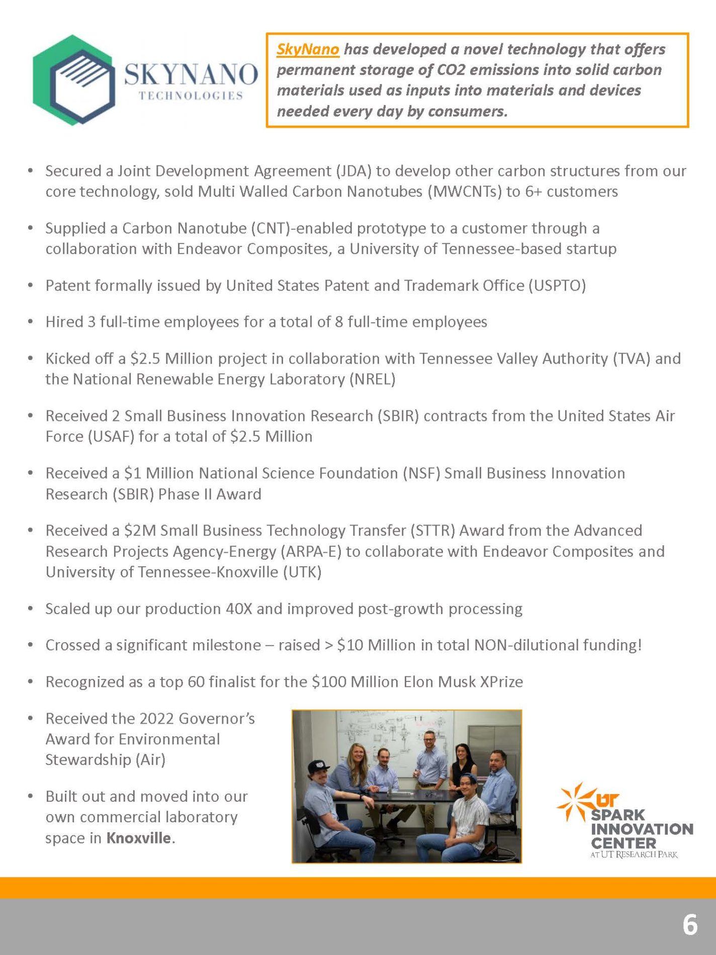 Spark Bi-Annual Report Now Available! | The University of Tennessee ...