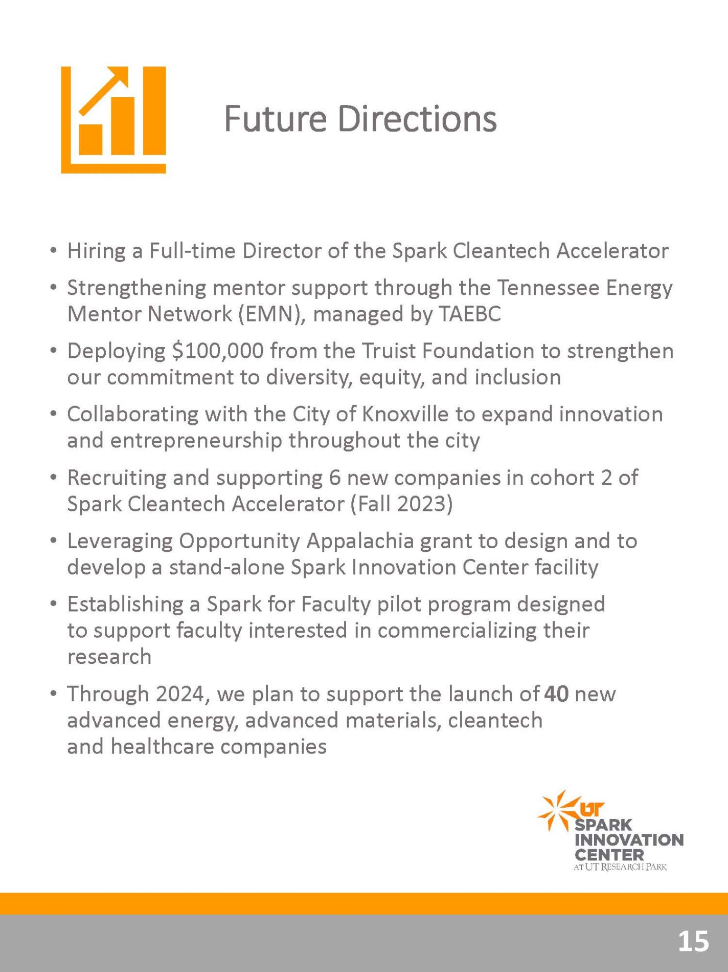 Spark Bi-Annual Report Now Available! | The University of Tennessee ...